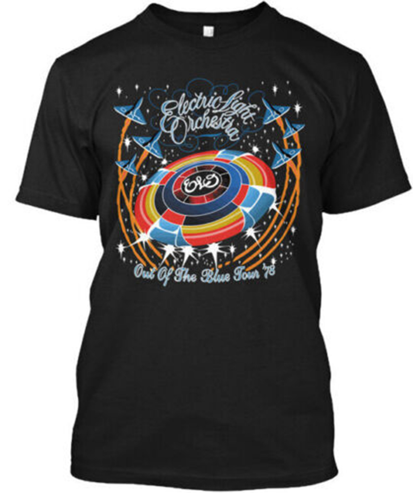 Elo Out Of The Blue Tour - Electric Light Orchestra T-Shirt T Shirt S ...