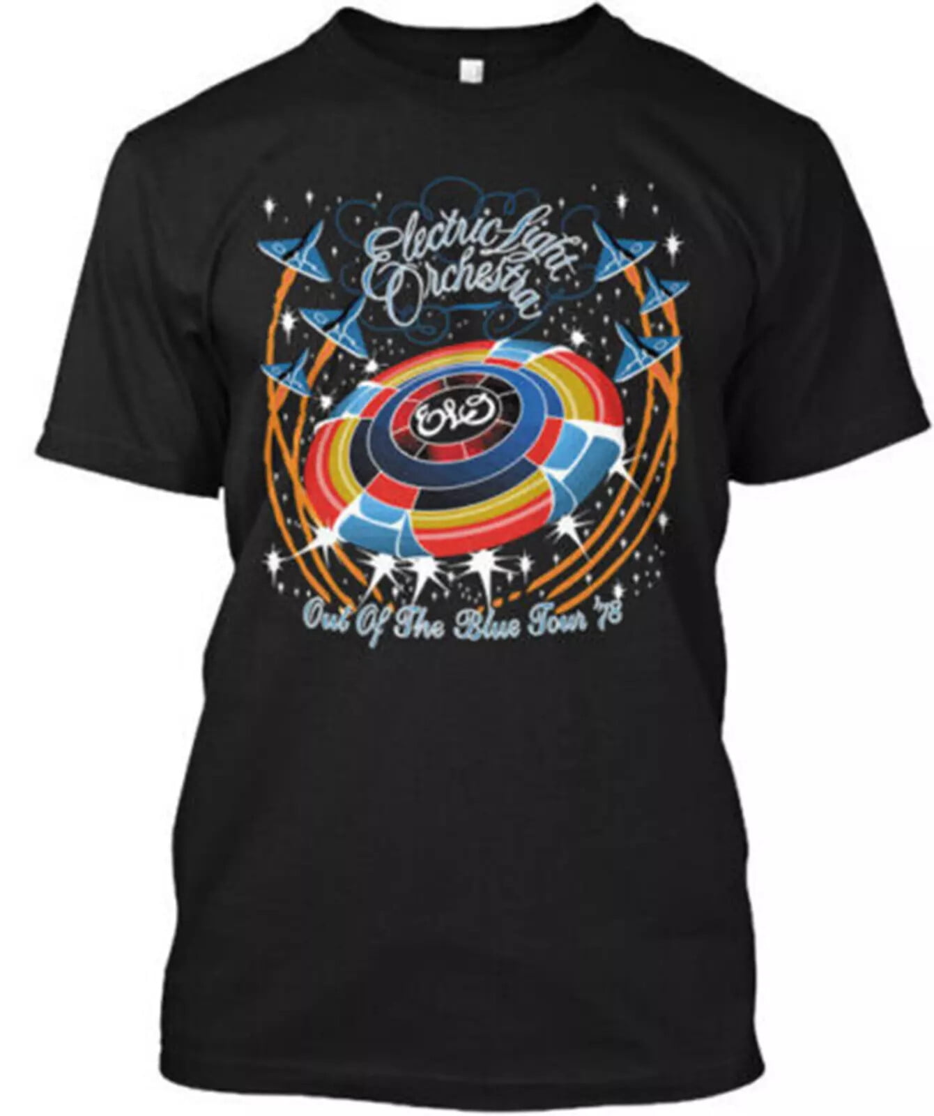 Elo Out Of The Blue Tour - Electric Light Orchestra T-Shirt T Shirt S ...
