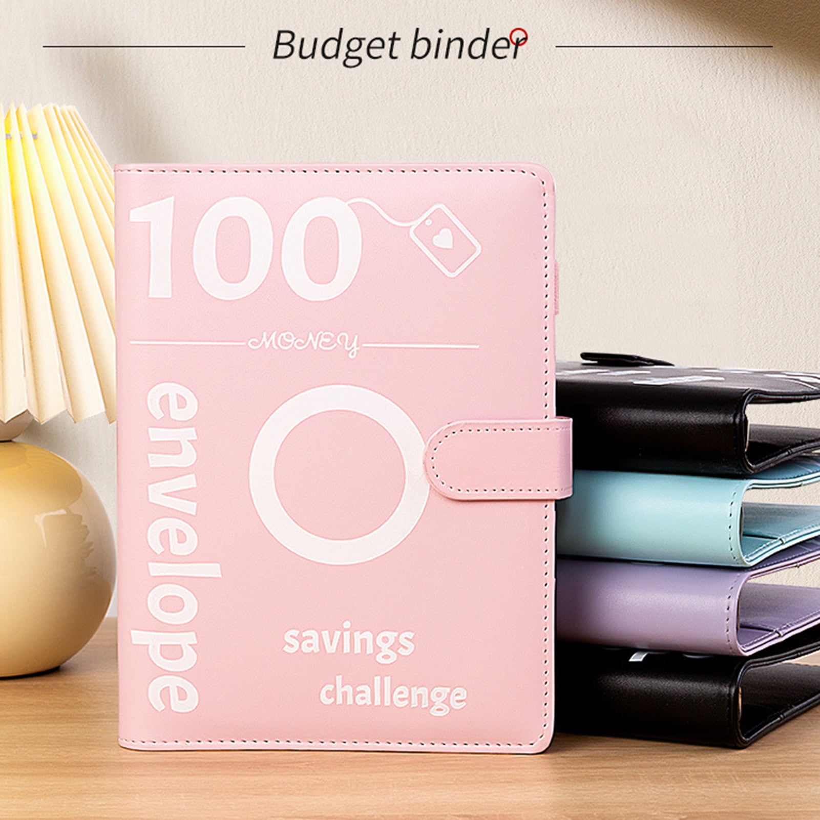 Elodia 100 Envelopes Money Saving Challenge Binder with Laminated ...