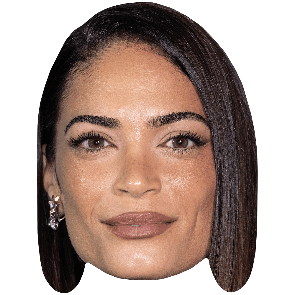 Elodie Di Patrizi (Brown Hair) Celebrity Mask, Flat Card Face, Fancy ...