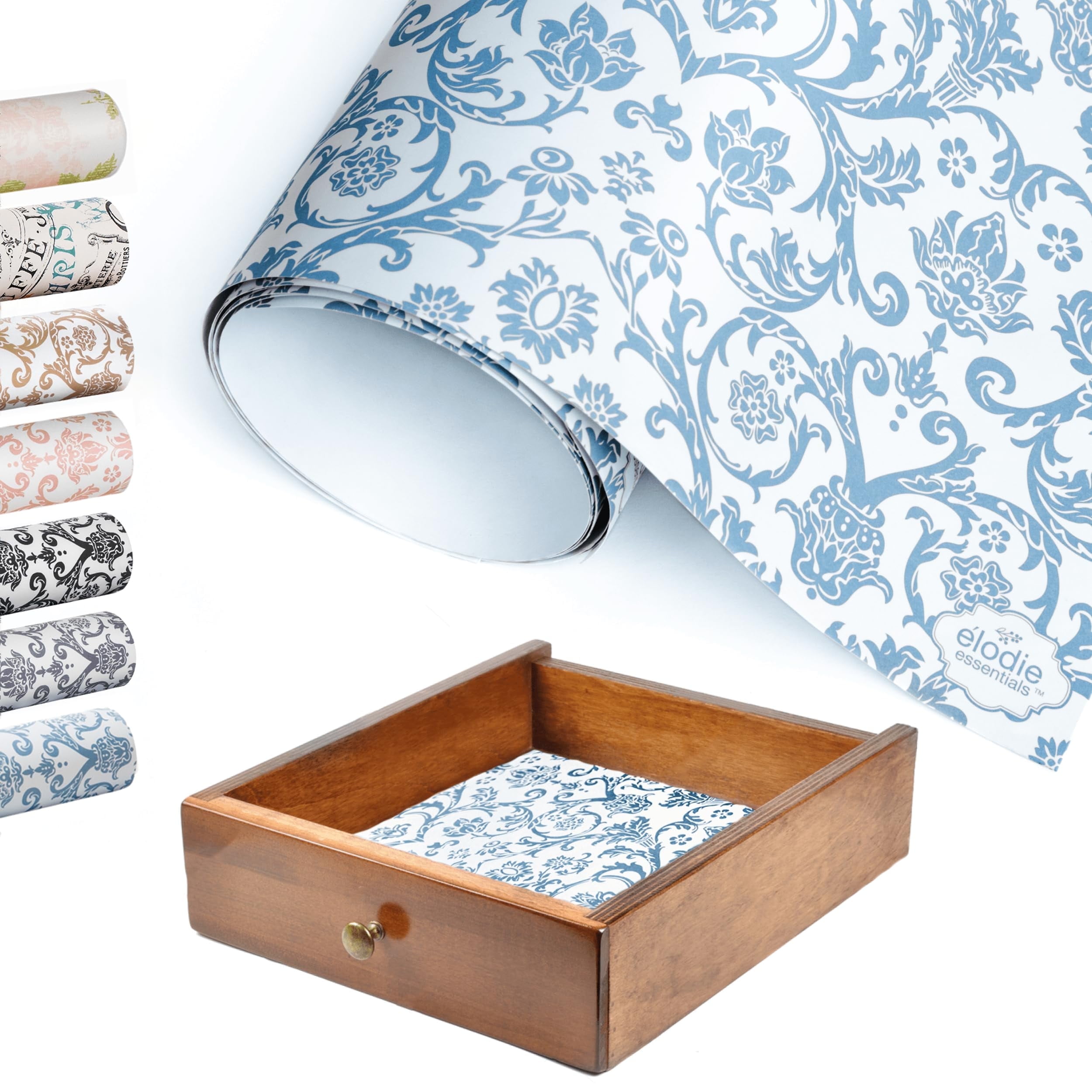 Elodie Essentials, Scented Drawer & Shelf Liner, Royal Damask, Linen ...