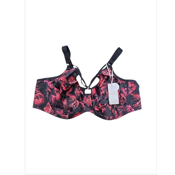 Elomi DARK ROSE Soraya Plunge Cage Bra, US 42G, UK 42F - Walmart.com