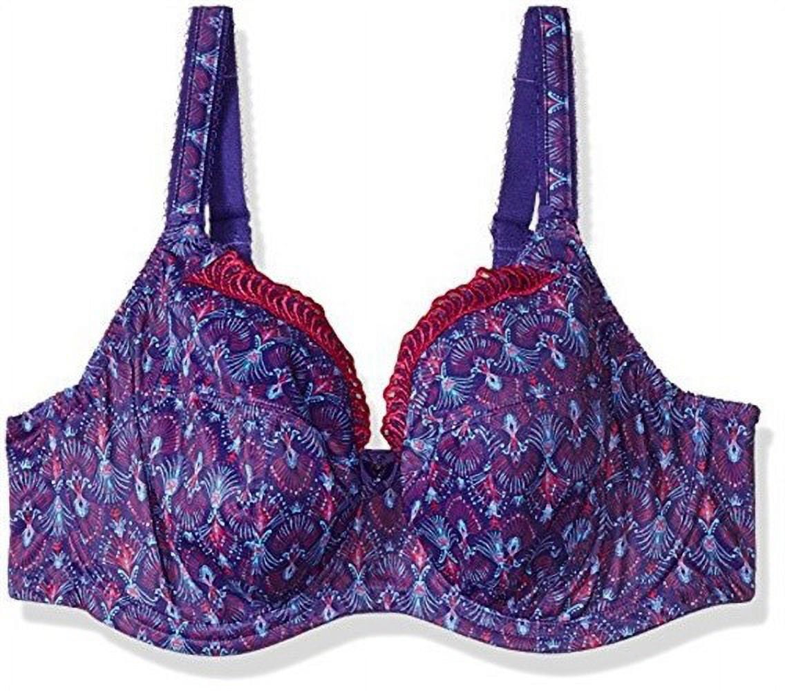 Elomi Plus Size Lyndsey Underwire Banded Bra EL4120 - Walmart.com