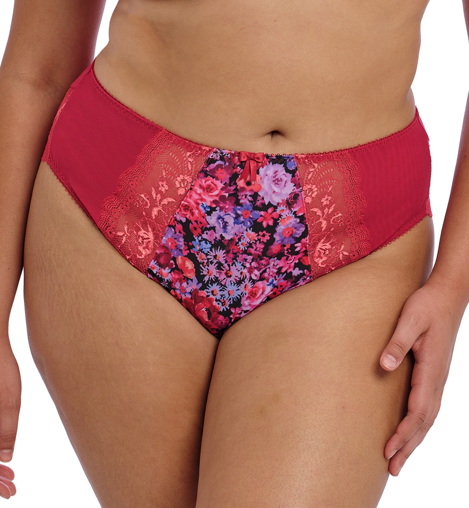 Elomi Morgan High Leg Brief Panty (4118),Large,Sunset Meadow - Walmart.com