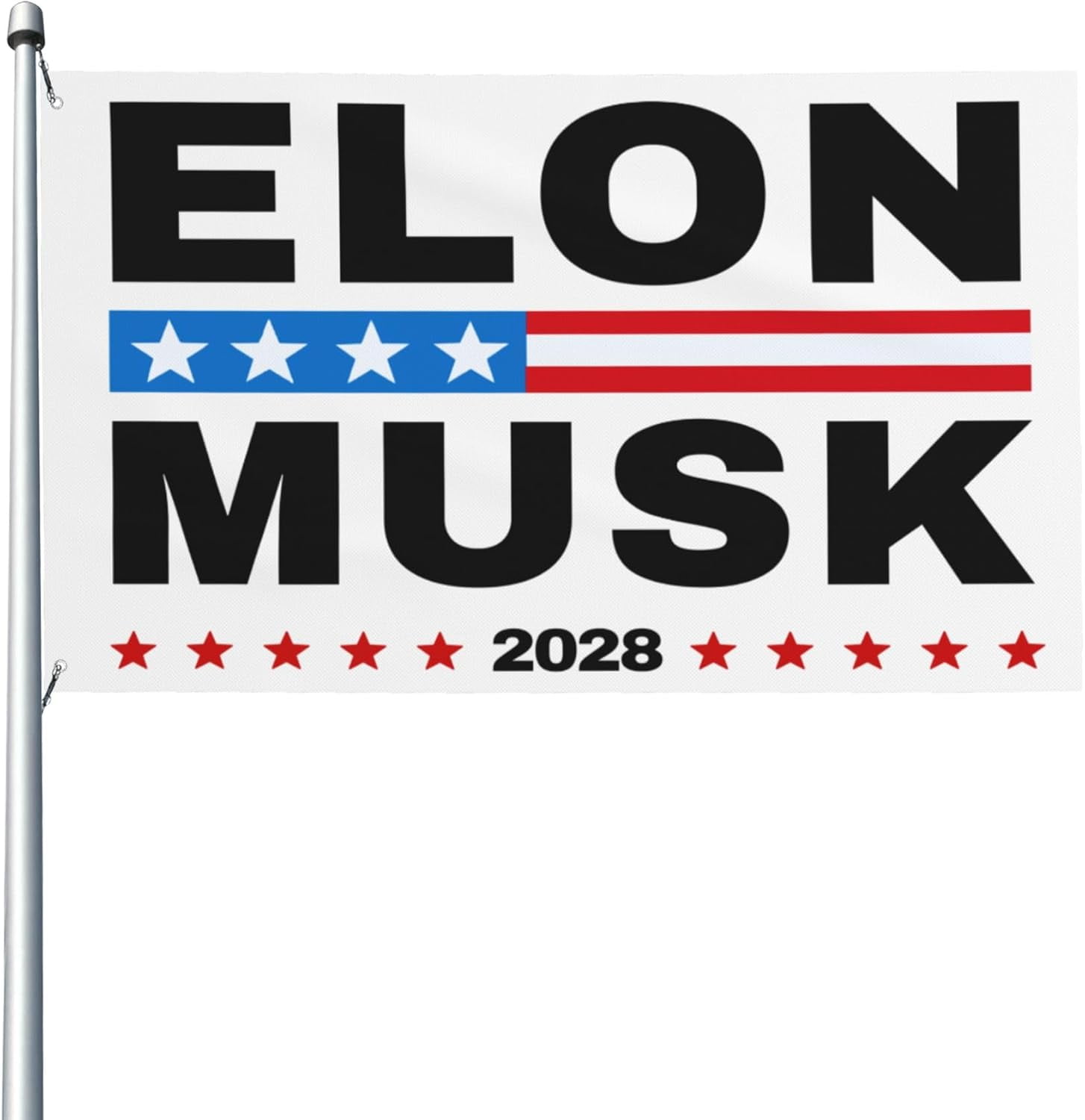 Elon M-usk 2028 flags Elon- M-usk For President 3x5 Flag Sign Garden ...