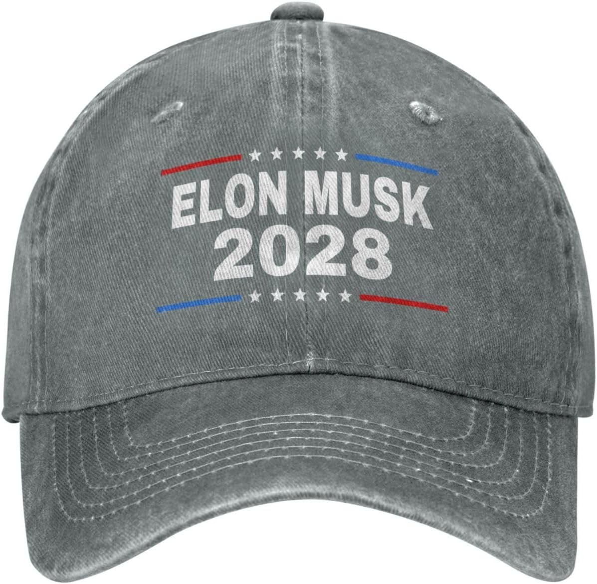 Elon Musk 2028 Hats Elon-Musk for President Denim Hat Retro Cap ...