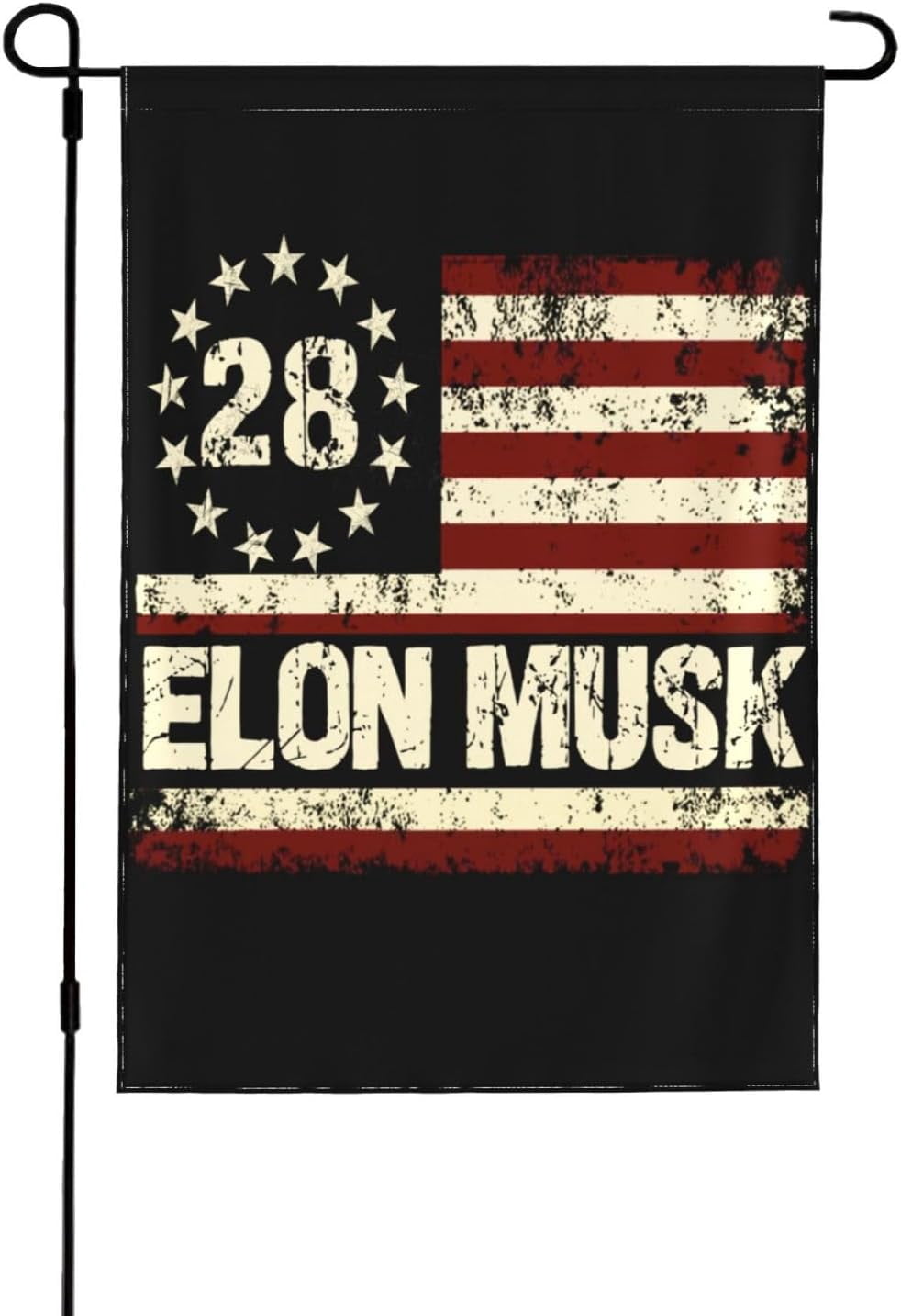 Elon Musk 2028 flags Elon-Musk For President 12x18 Garden Flag Double ...