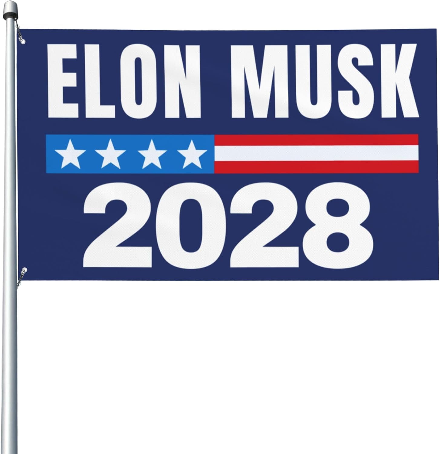 Elon Musk 2028 flags Elon-Musk For President 3x5 Flag Sign Garden ...