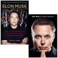 Elon Musk: Ashlee Vance & Walter Isaacson 2 Books Non Fiction Hardback ...