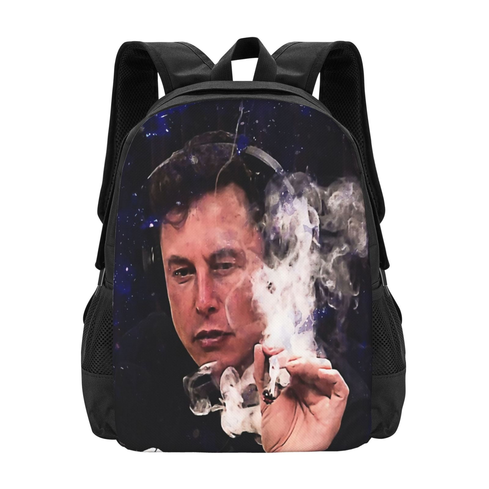 Elon Musk Smoking Backpack Fashion Travel Backpack Laptop Backpack 16 ...
