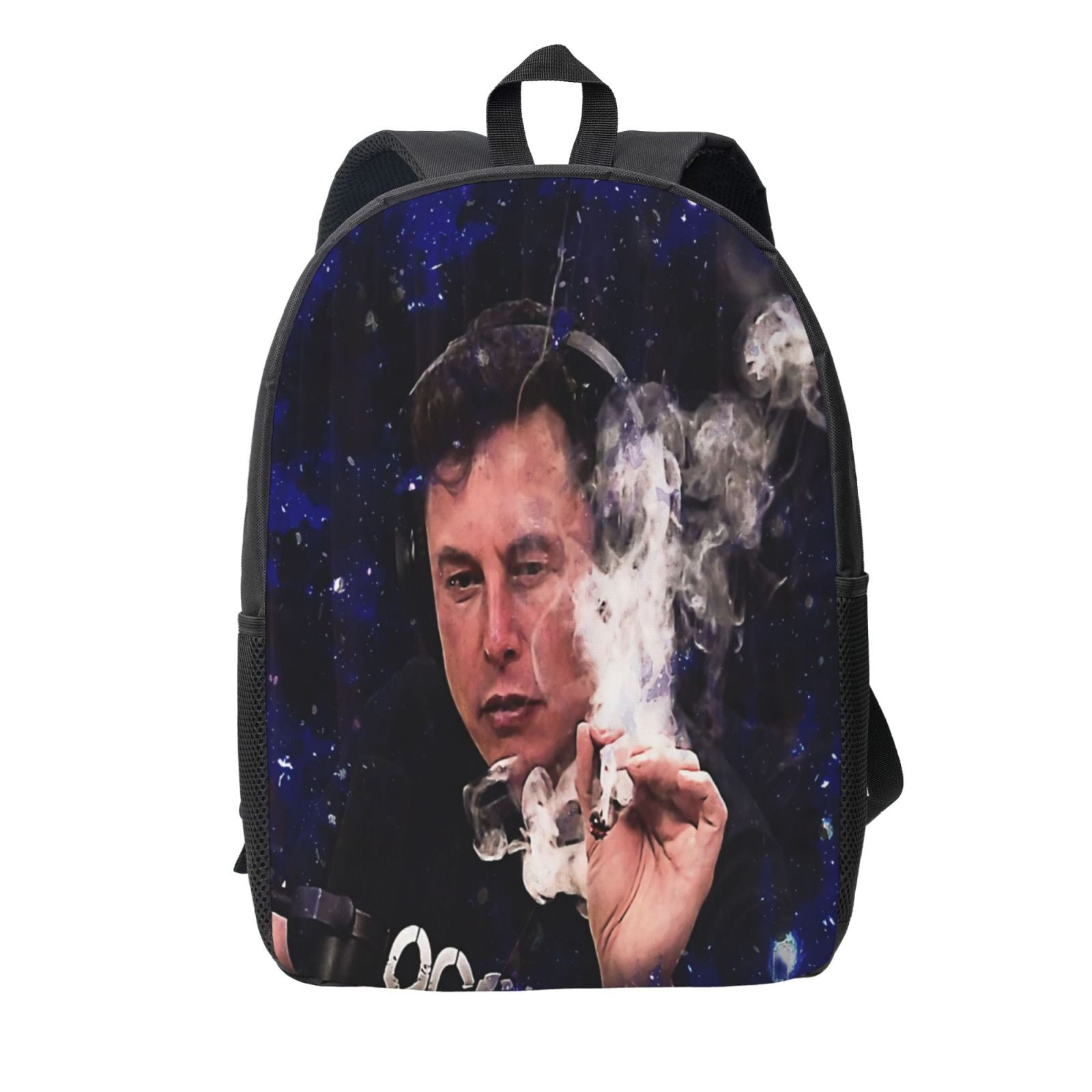Elon Musk Smoking Backpack Simple Lightweight Backpack Fashion Travel ...