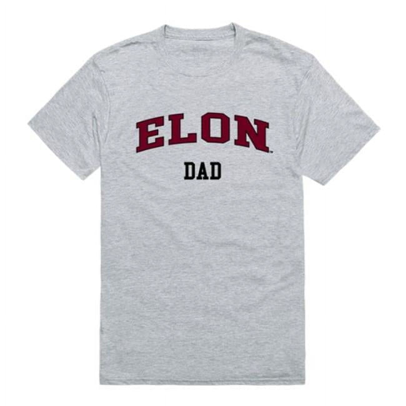 Elon University Phoenix College Dad T-Shirt, Heather Grey - Large ...