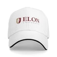 Elon University Unisex Baseball Caps Sandwich Caps Dad Hat Casual Hat ...