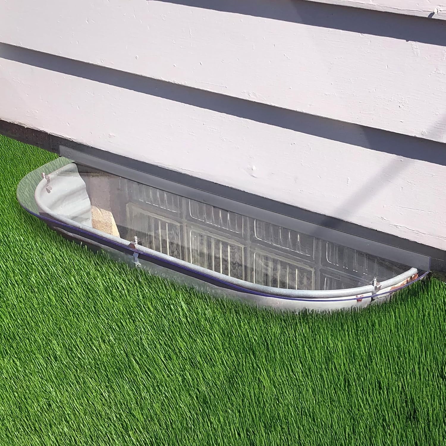 Elongated JCI Polycarbonate Window Wells Cover, UV Resistant Window ...