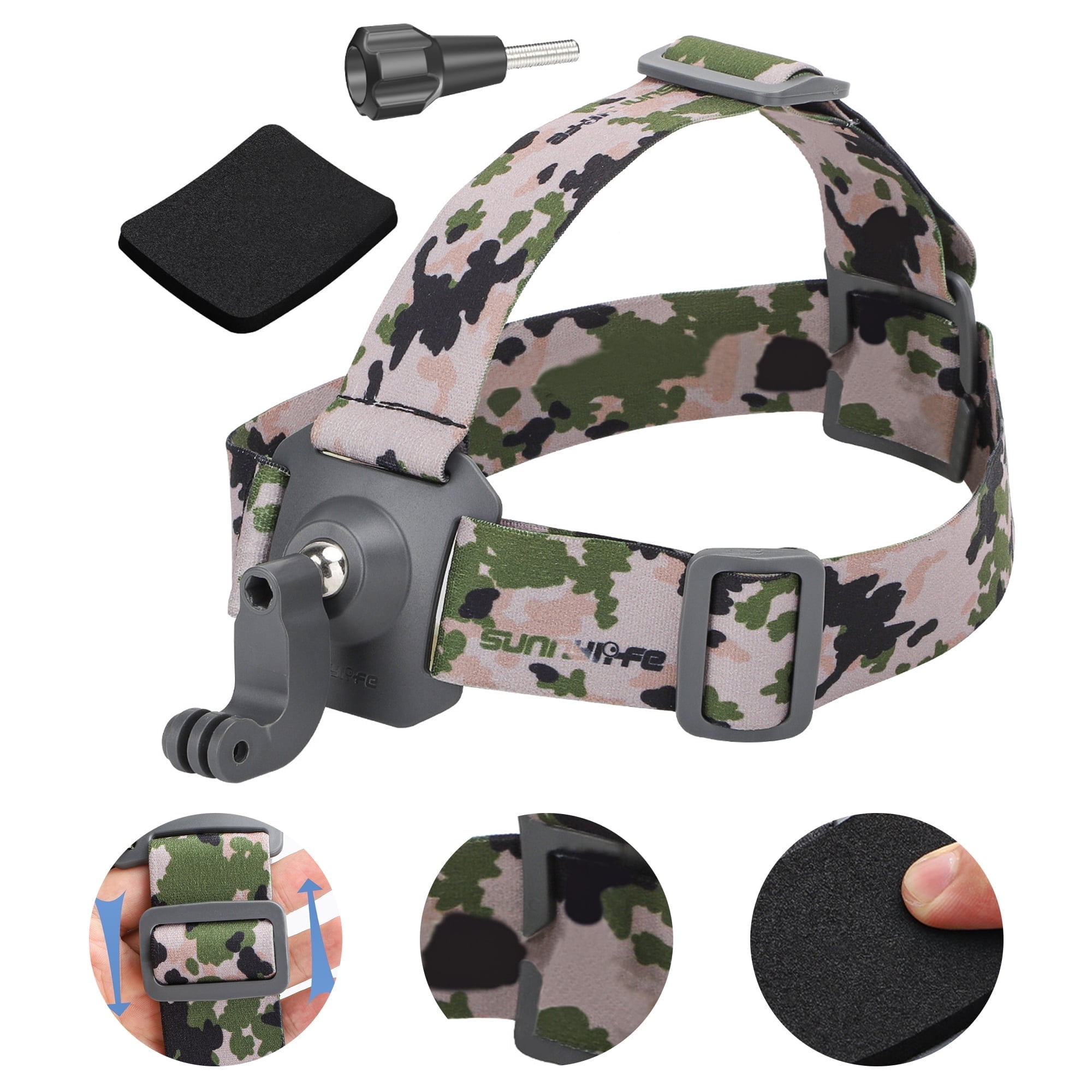 Elook Head Strap Mount with 360-degree omnidirectional adjustment ...
