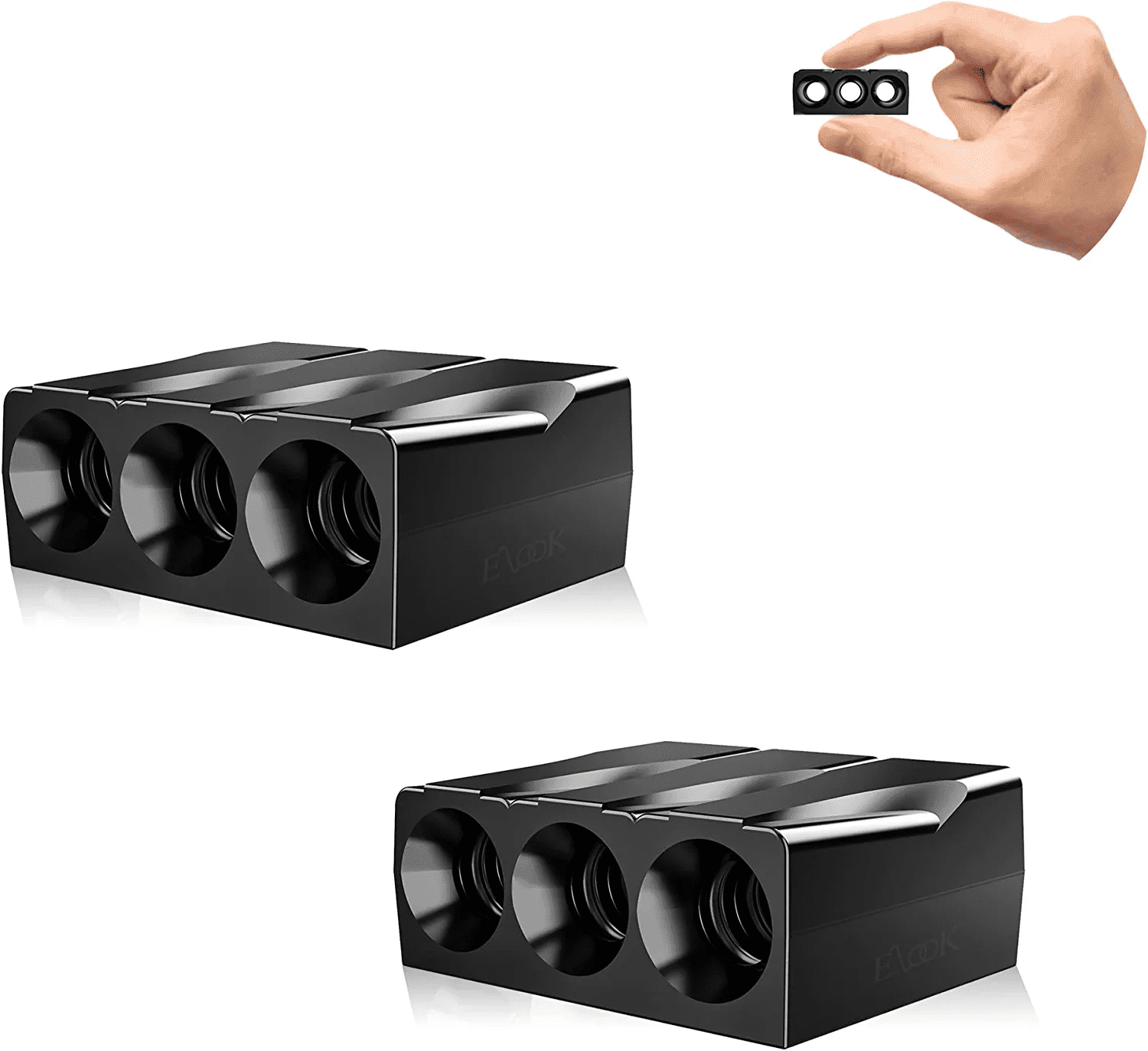 Elook Upgraded 3-Hole Deer Warning Whistles for Vehicles, Auto, Truck ...