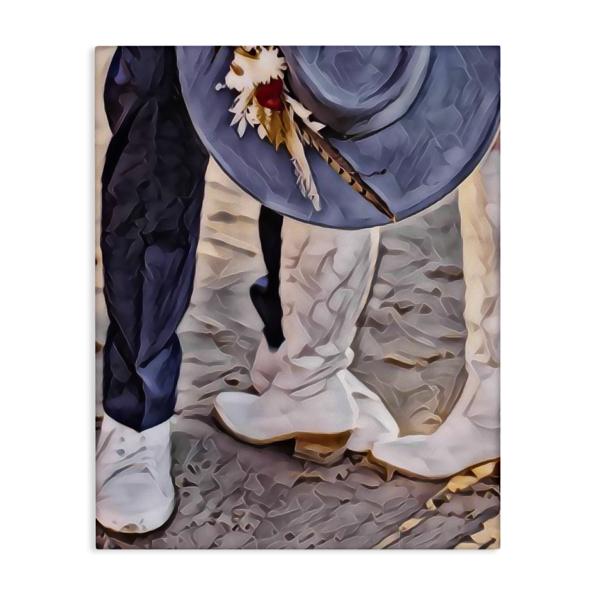 Elope In The Desert Canvas Wall Art, design by Jesse Keith - Walmart.com