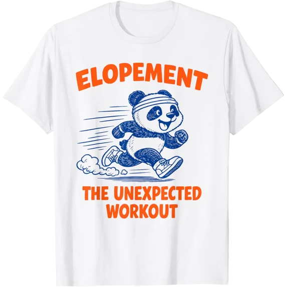 Elopement The Unexpected Workout Panda Autism SPED T-Shirt - Walmart.com