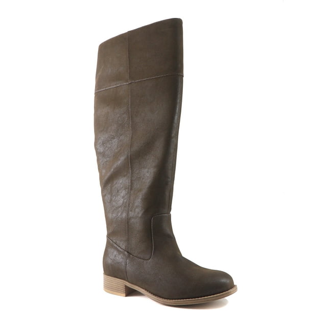 Eloquii Elements Women's Extra Wide Calf Riding Boot - Walmart.com