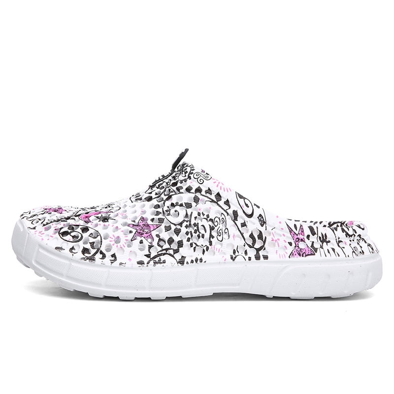 Eloshman Clogs for Women Extra Wide Classic Clog Summers Beach Shower ...