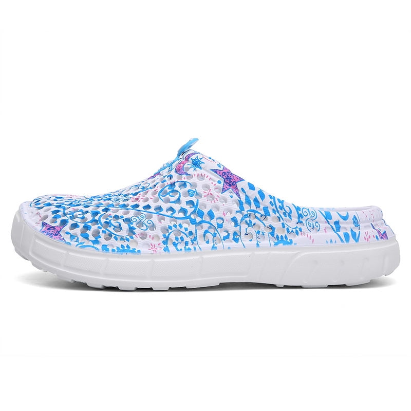 Eloshman Clogs for Women Extra Wide Classic Clog Summers Beach Shower ...