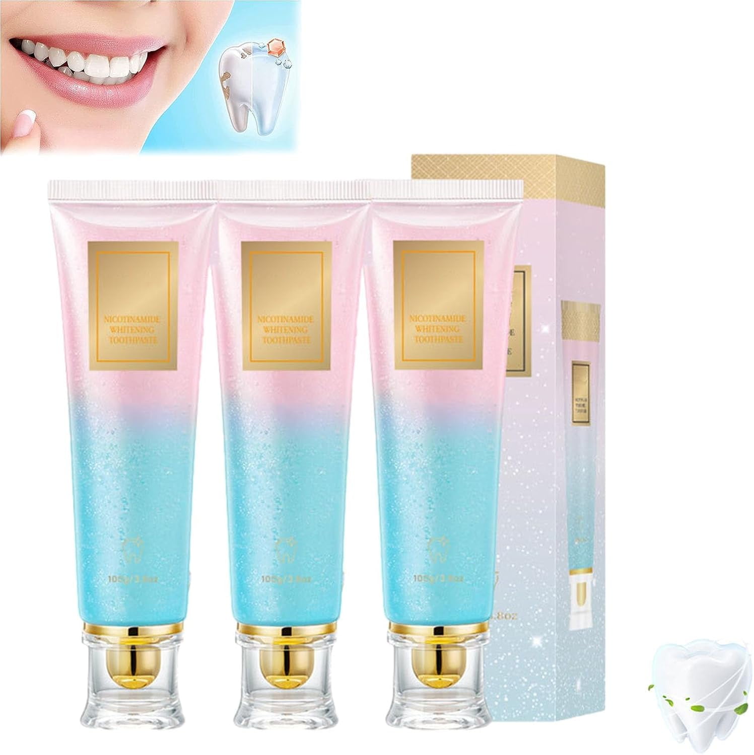 Elovelle Toothpaste, Busaurus Toothpaste, Busaurus Probiotic Whitening ...