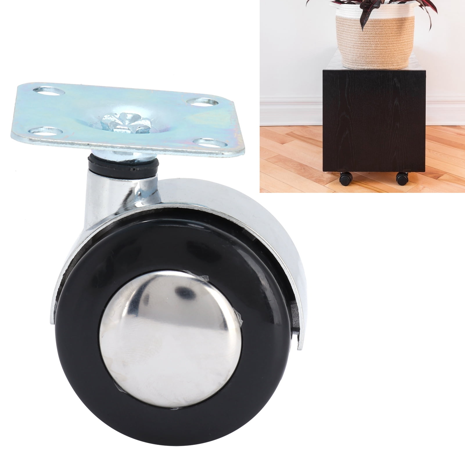 Elowen Cabinet Caster Furniture Caster Self Steering Universal Wheel ...