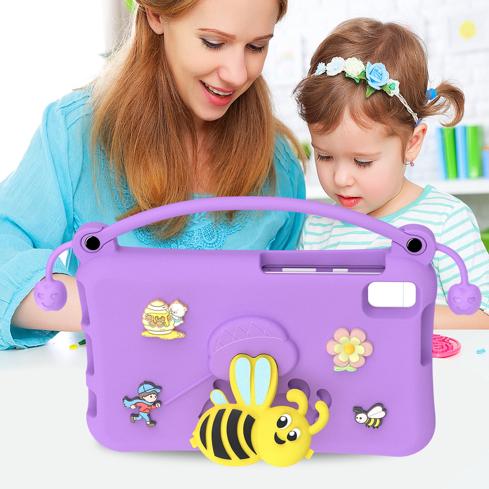 Elowen Eva Kids Tablet Case EVA Foam Rubber Tablet Case Protective ...