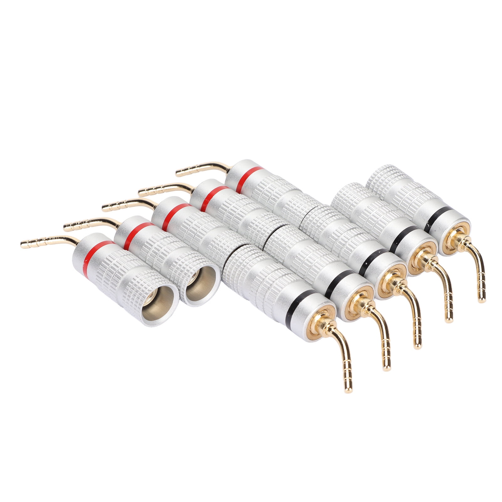 Elowen Needle Banana Plug Banana Plug, 24K Gold Plated Speaker Wire ...