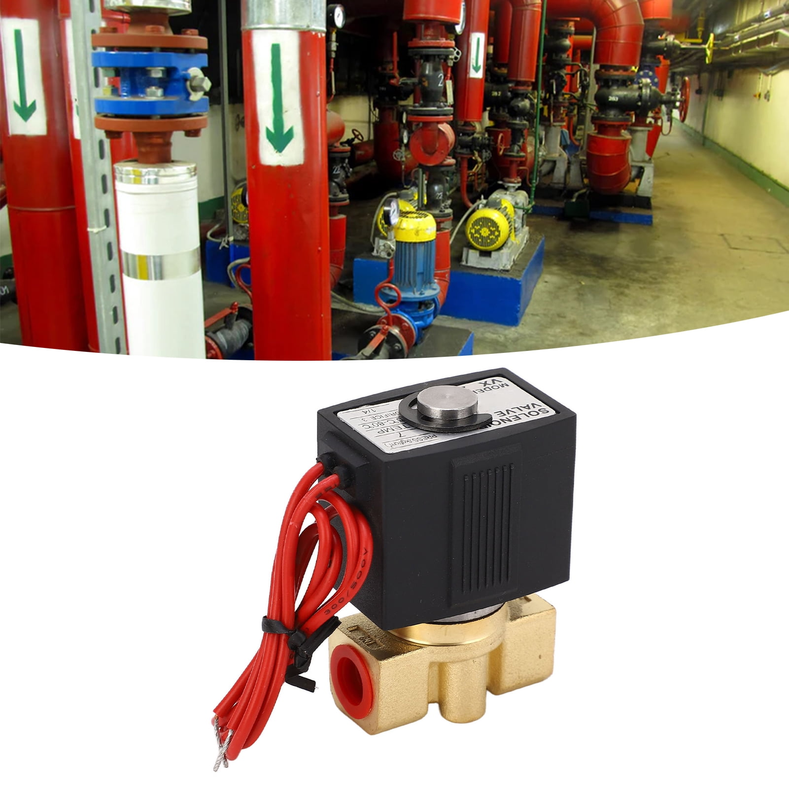 Elowen Solenoid Valve Electric Air Valve, Durable Normally Closed Type ...