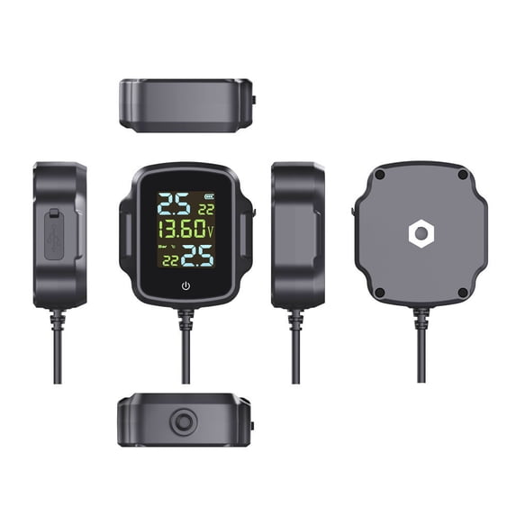 Elowen TPMS Detector Tire Pressure Detector Motorcycle Tire Pressure ...