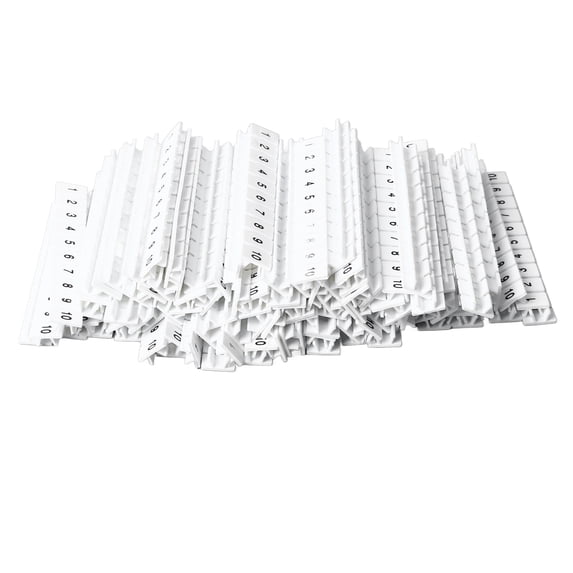 Elowen Terminal Block Marker Strip Terminal Blocks Labels, Numbers 1~10 ...