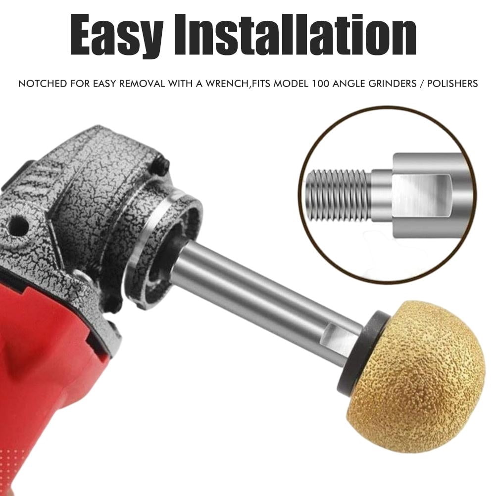 Elowen Thread Polisher Extension Shaft Angle Grinder Extension Rod ...
