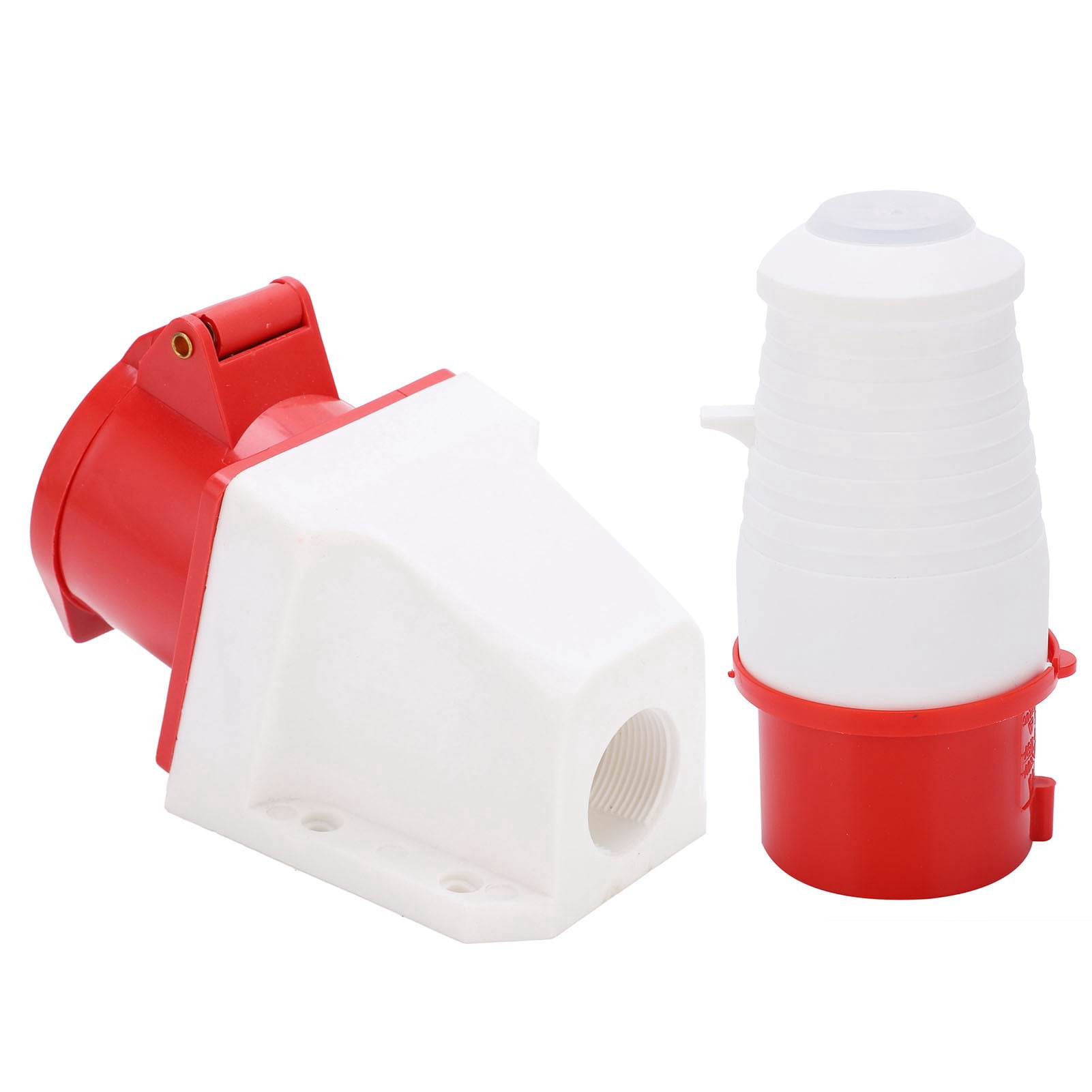 Elowen Wall Mount Socket Industrial Plug, 3 Phase Plug 16A for Industry ...