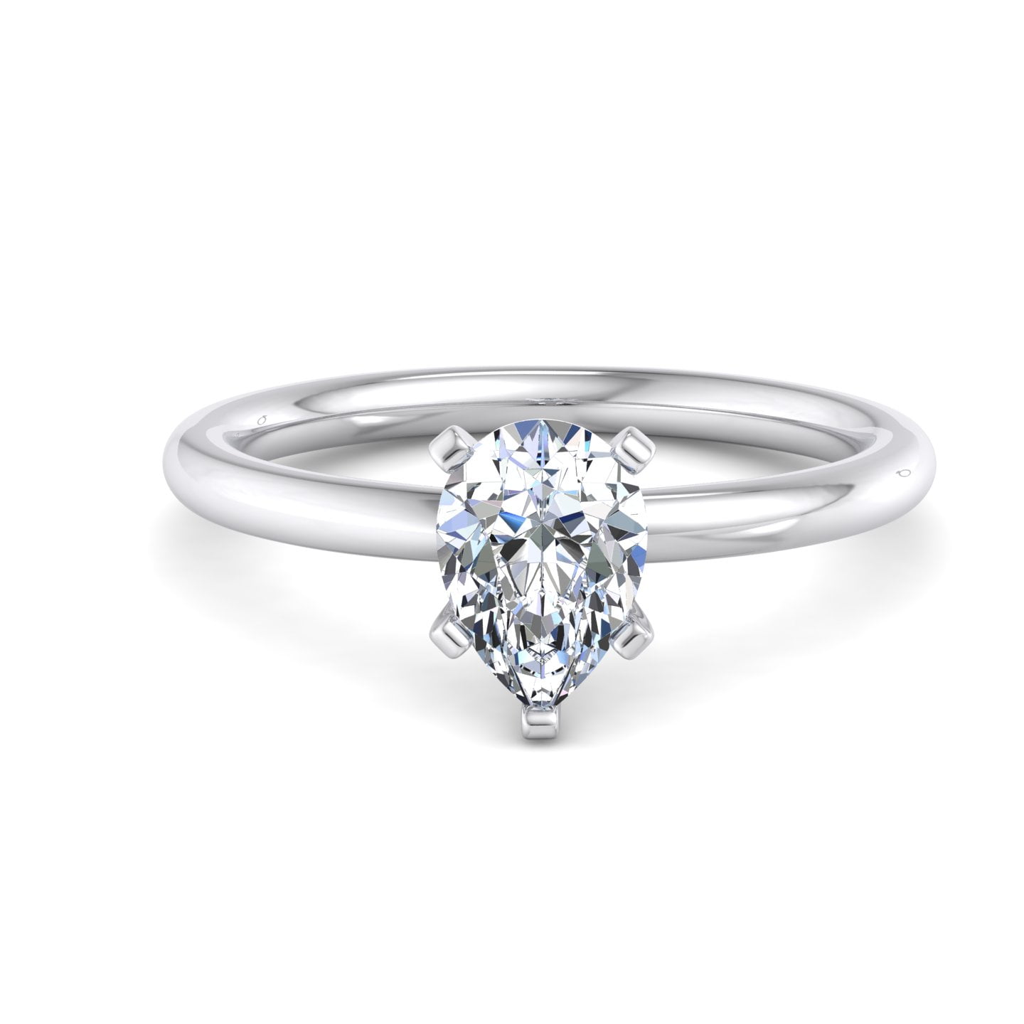 Eloya Jewelry 1.5 Ct Engagement Ring for Women - Stunning Moissanite ...