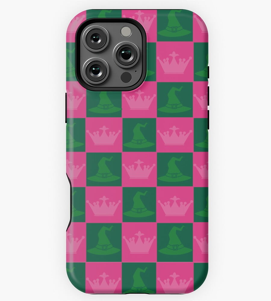 Elphaba and Glinda Checkerboard GA5975 Phone Case for iPhone 11 to 17 ...