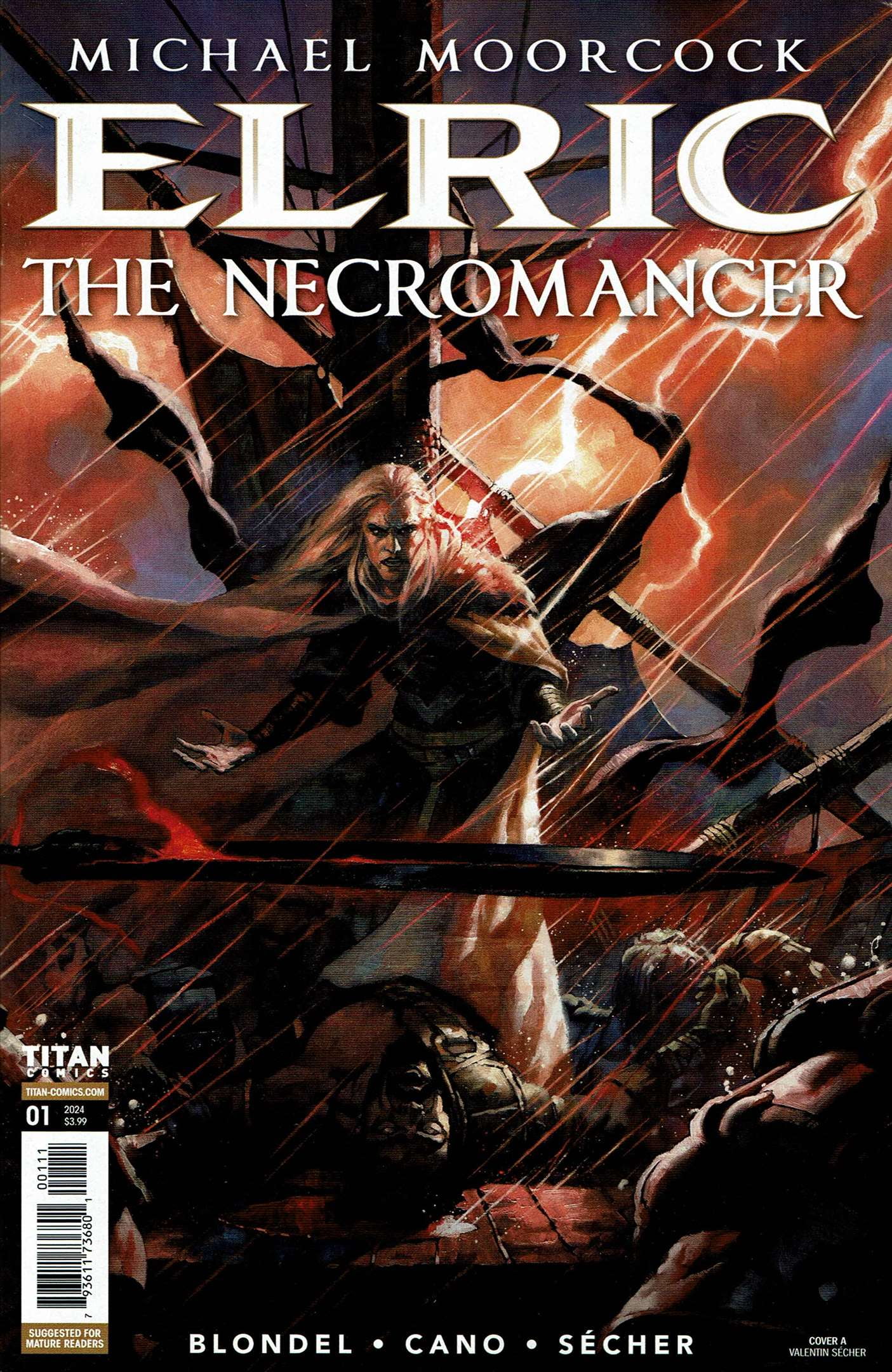 Elric: The Necromancer #1A VF ; Titan Comic Book - Walmart.com