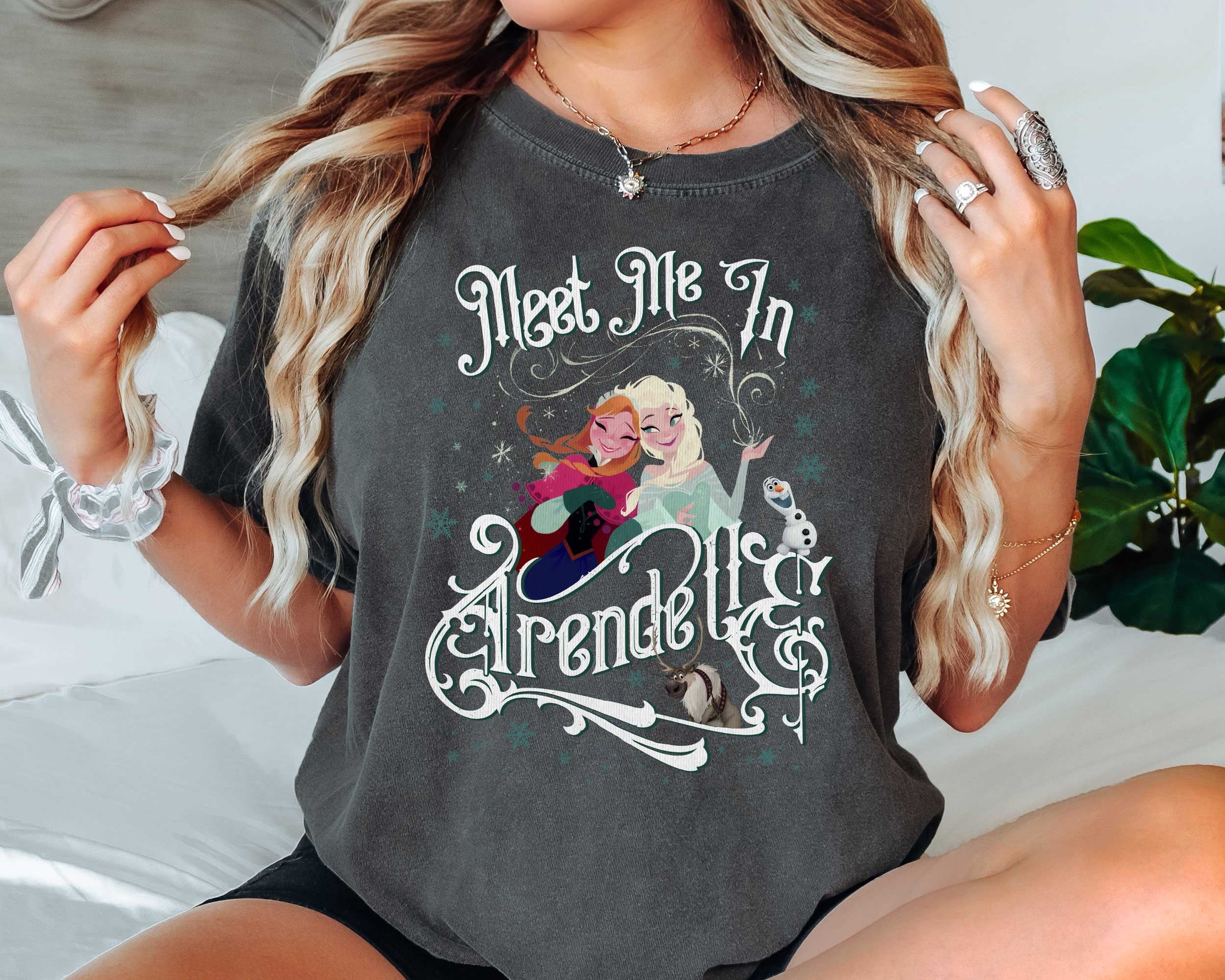 Elsa And Anna Frozen Shirt, Disney Characters, Elsa Princess Tee ...