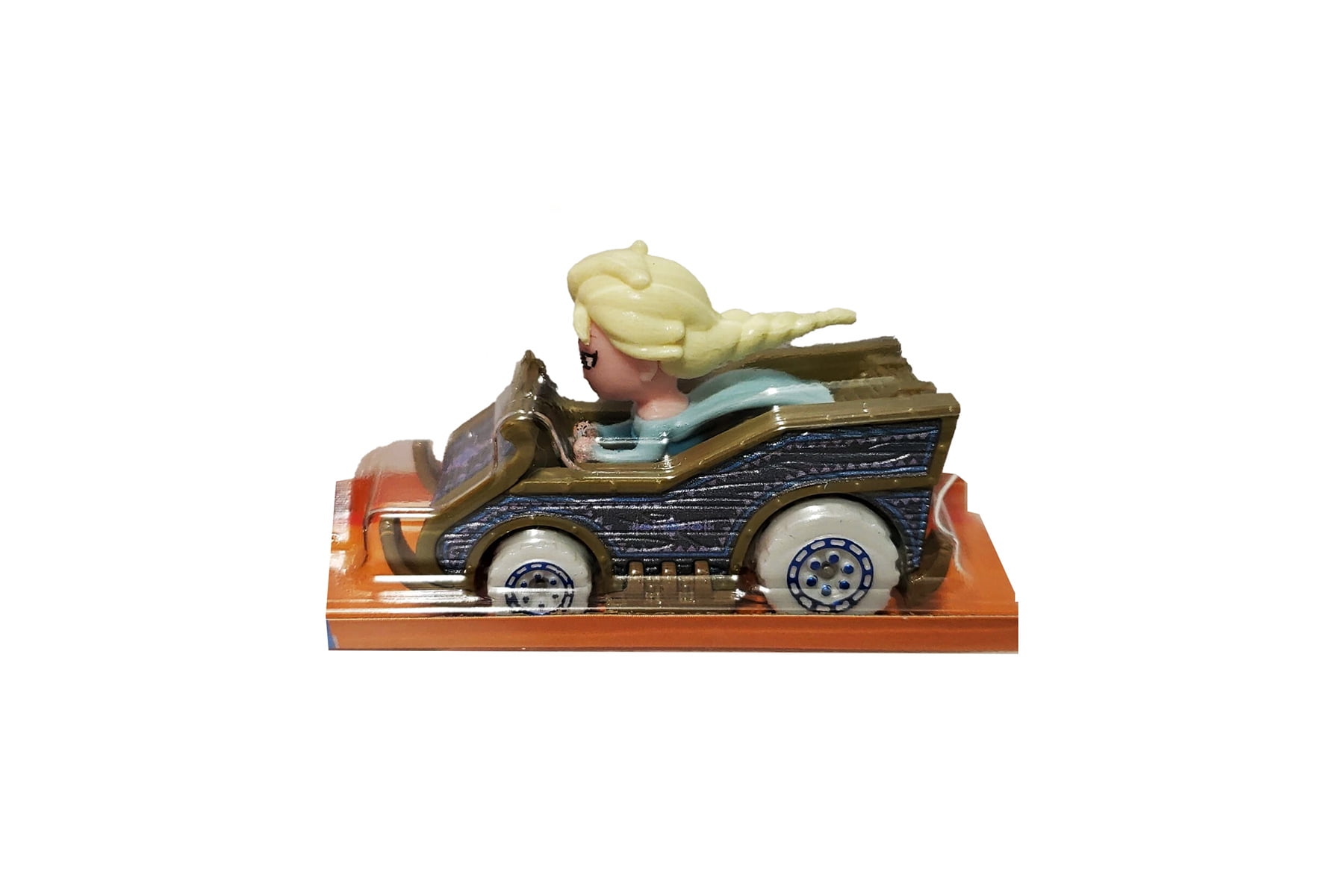 Elsa, Frozen, Light Brown - Mattel Hot Wheels HKB86956M - 2.25" Scale ...