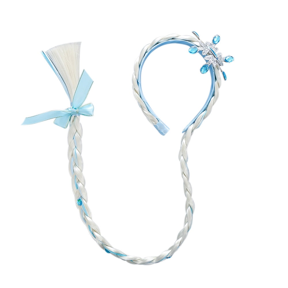 Elsa Headbands for Girls Snow Queen Cosplay Princess Costume ...