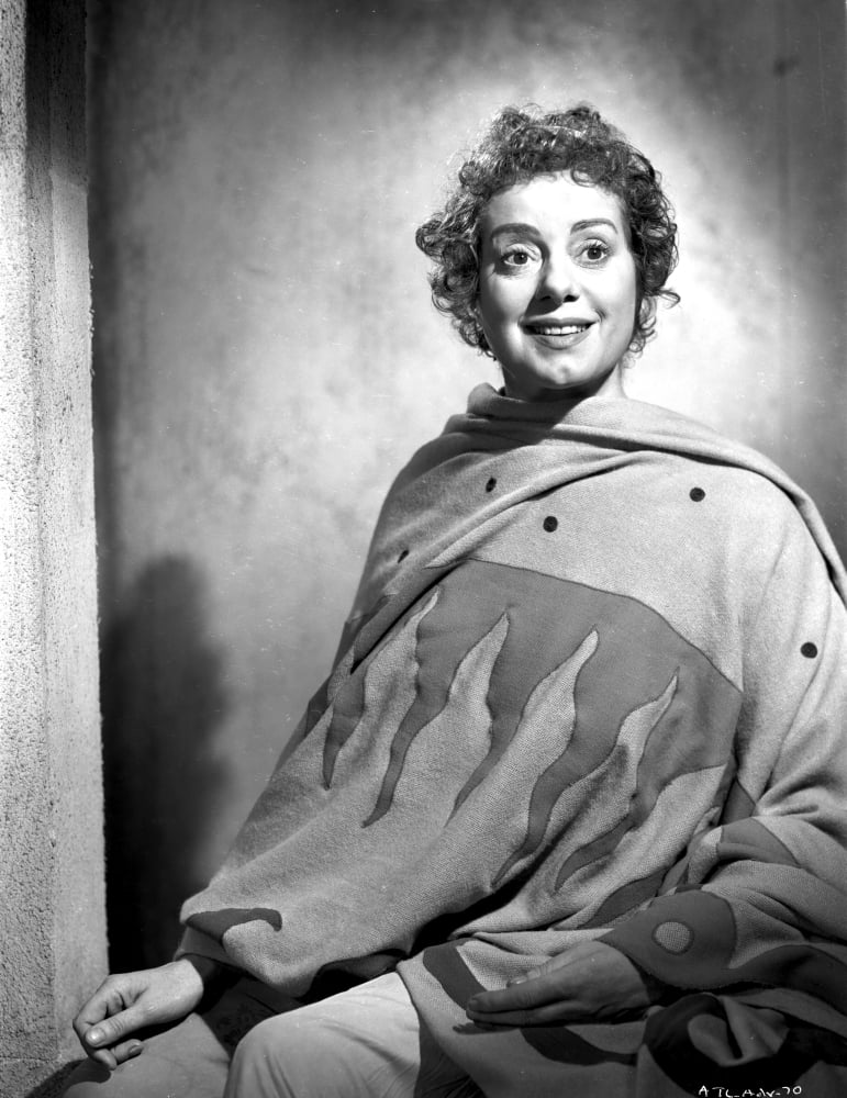 Elsa Lancaster on a Printed Top and smiling Photo Print (8 x 10 ...