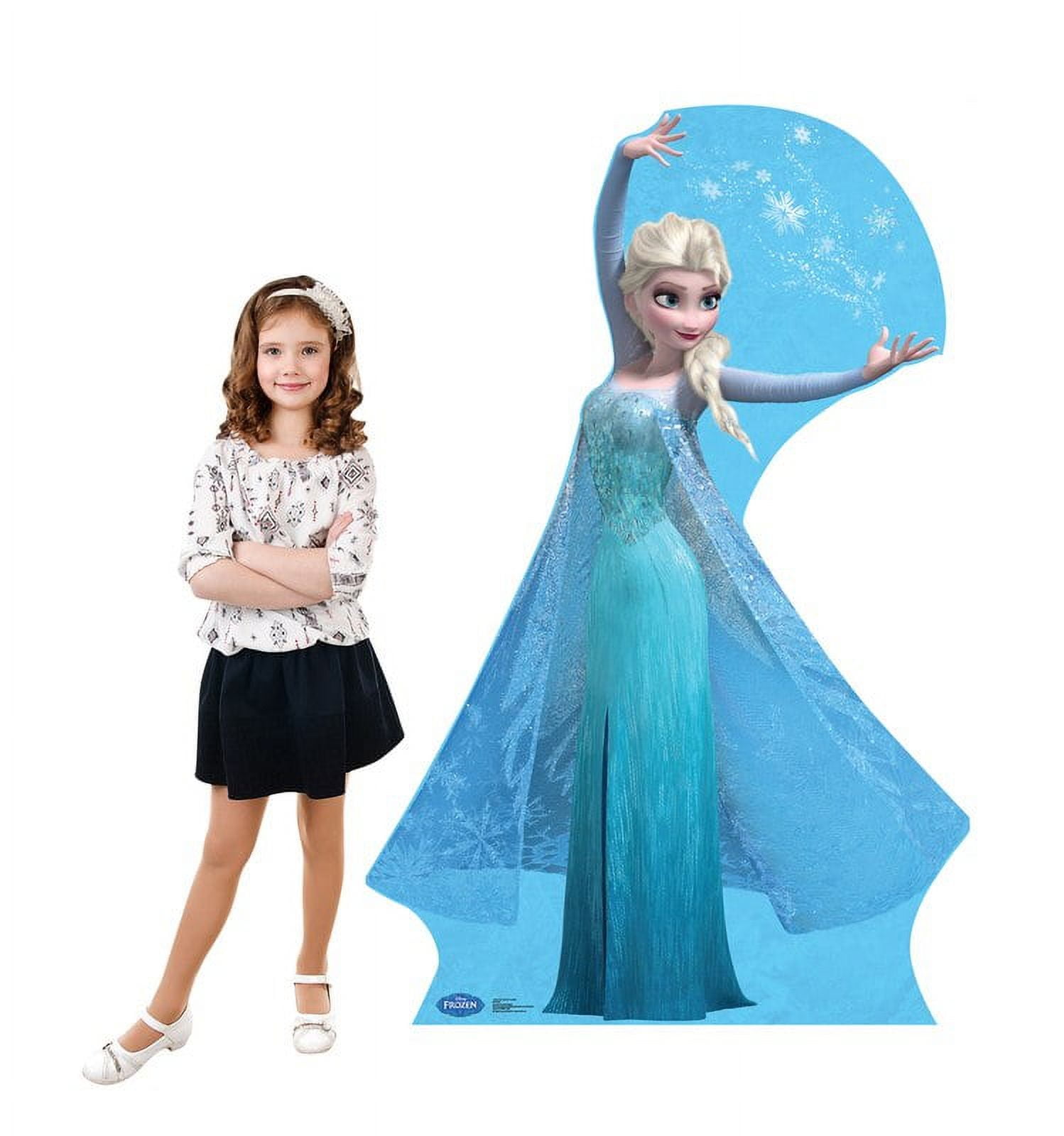 Elsa Snow Flakes (Disney's Frozen) Cardboard Stand-Up, 6ft - Walmart.com