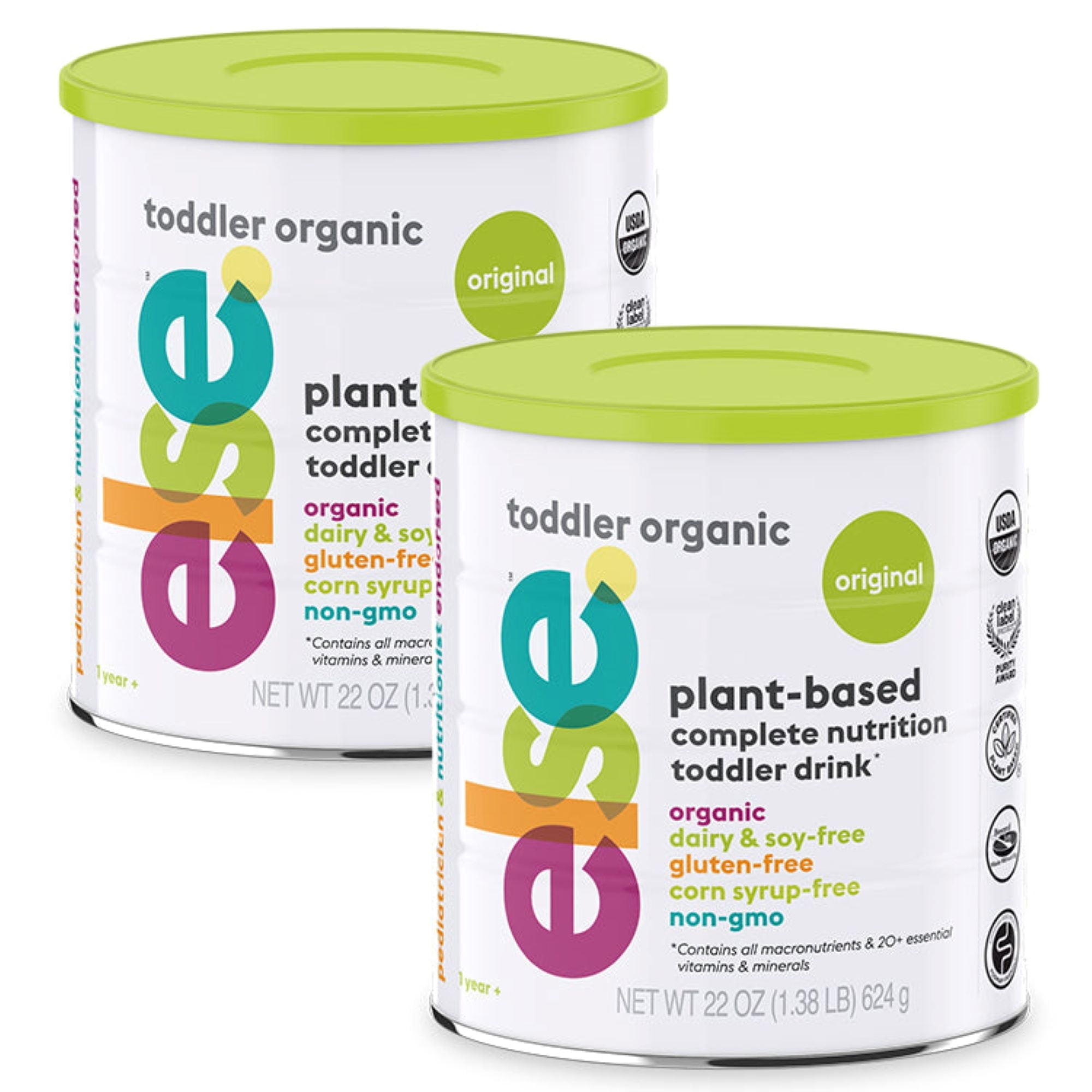 Else Nutrition Organic, Plant-Based Toddler Formula with Almonds ...