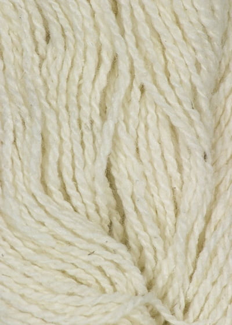 Elsebeth Lavold - Silky Wool Knitting Yarn - Chalk (# 001) - Walmart.com
