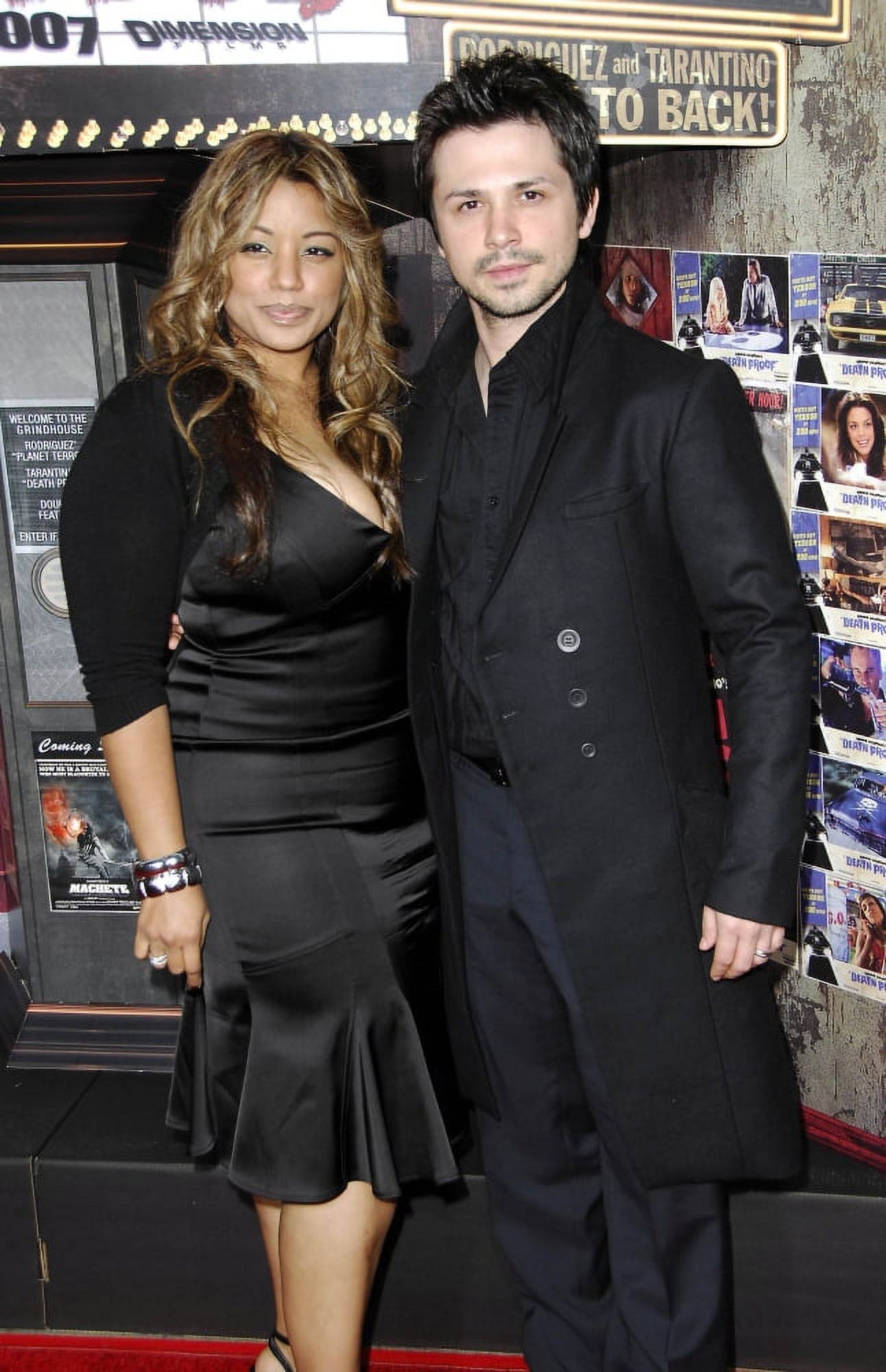 Elsie Rodriguez Freddy Rodriguez At Arrivals For Grindhouse Los Angeles ...