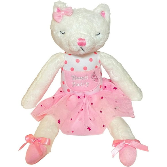 Black White Stuffed Cat