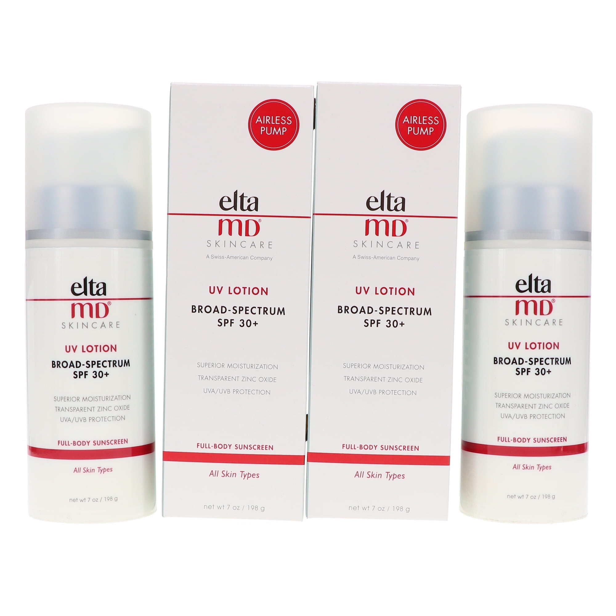 Elta MD UV Lotion Sunscreen, Broad Spectrum SPF 30+, 7 oz 2 Pack ...