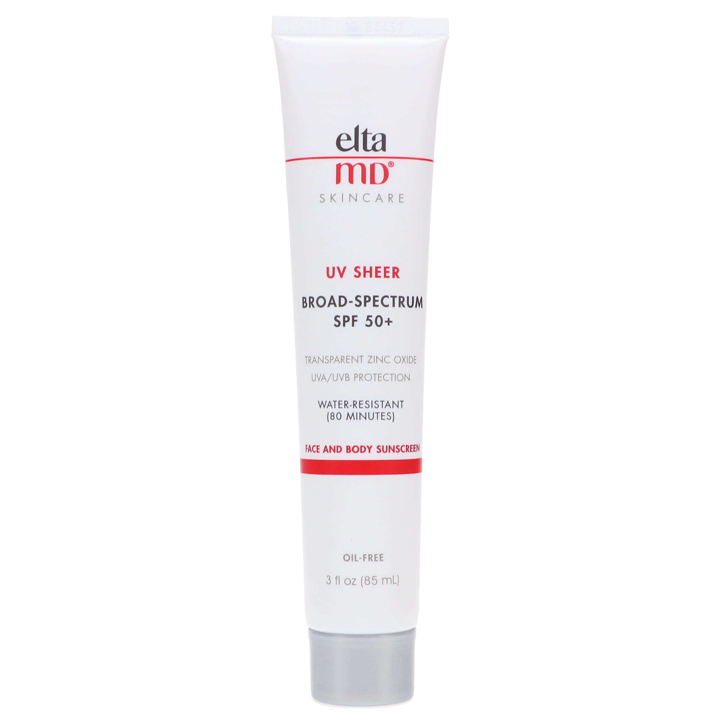 Elta MD UV Sheer Broad Spectrum SPF 50+ Sunscreen, 3 oz, Water ...