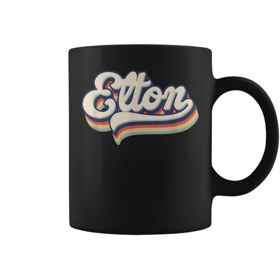 Elton Name Nickname Alias 70S 80S Retro Coffee Mugs - Walmart.com