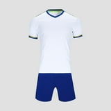 Eltusu Boys Athletic Outfit Sets, Solid Color Crew Neck Short Sleeve ...